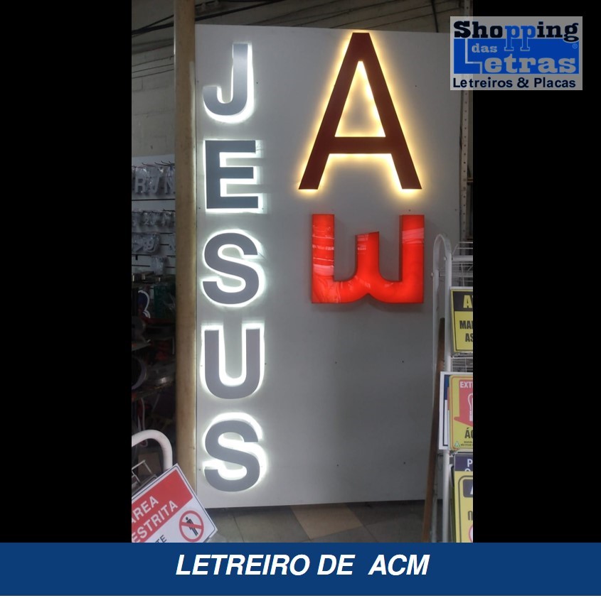 ACM - Letreiros | Shopping das Letras