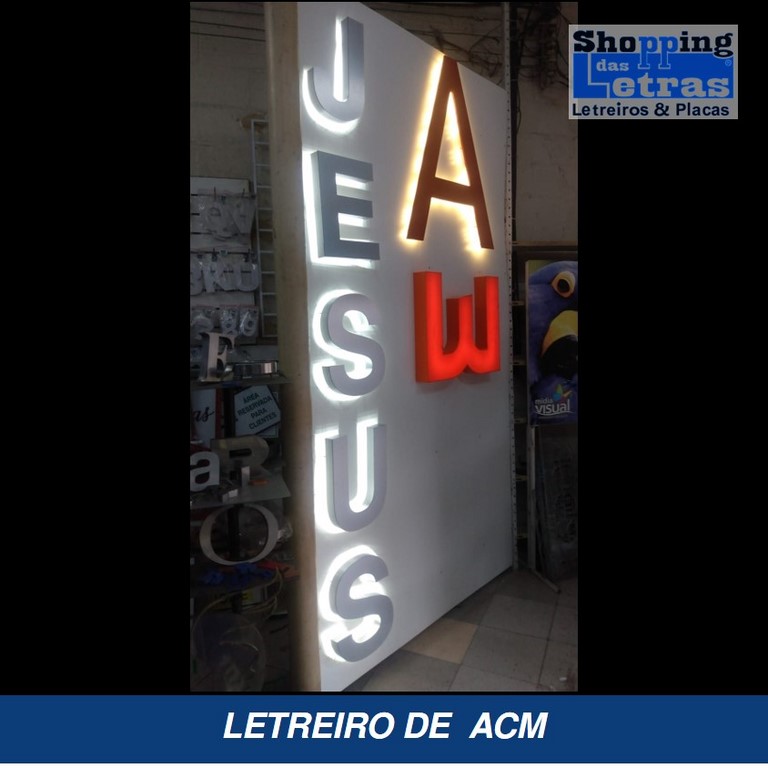 ACM - Letreiros | Shopping das Letras