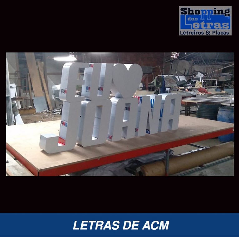 ACM - Letreiros | Shopping das Letras