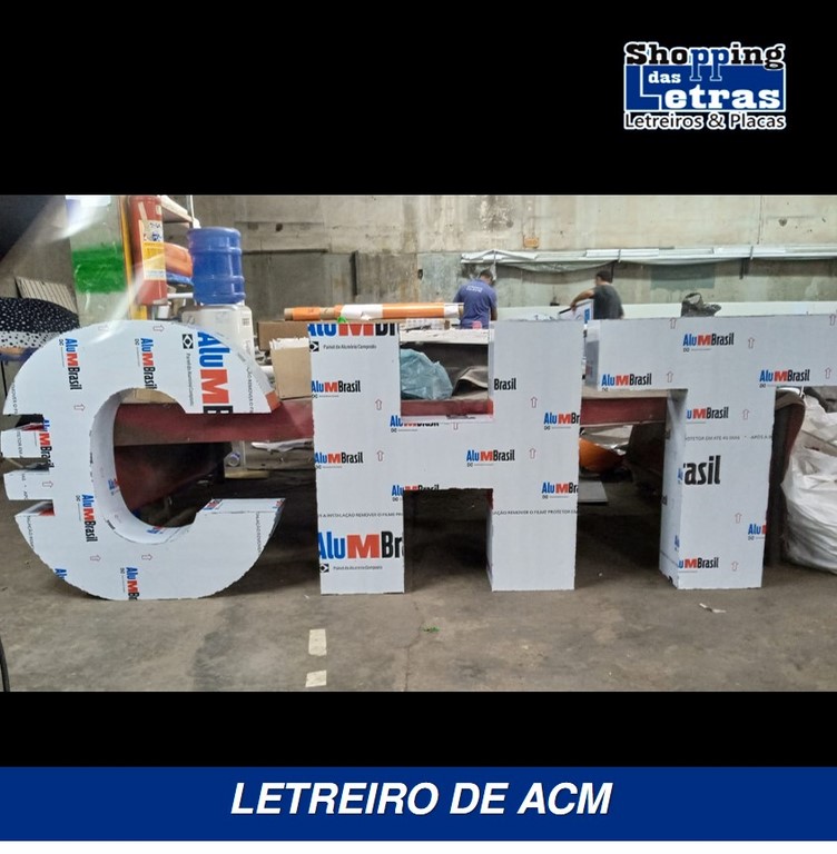ACM - Letreiros | Shopping das Letras