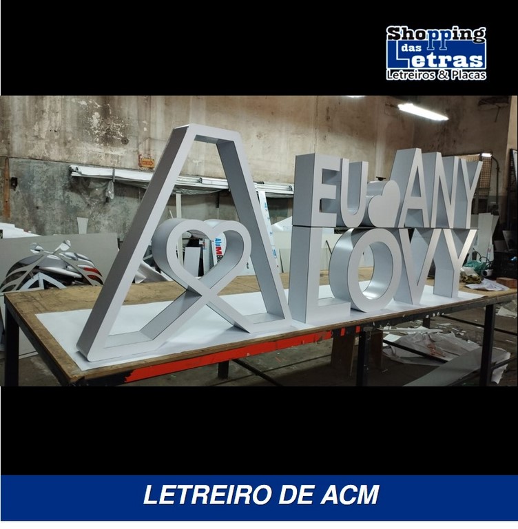 ACM - Letreiros | Shopping das Letras