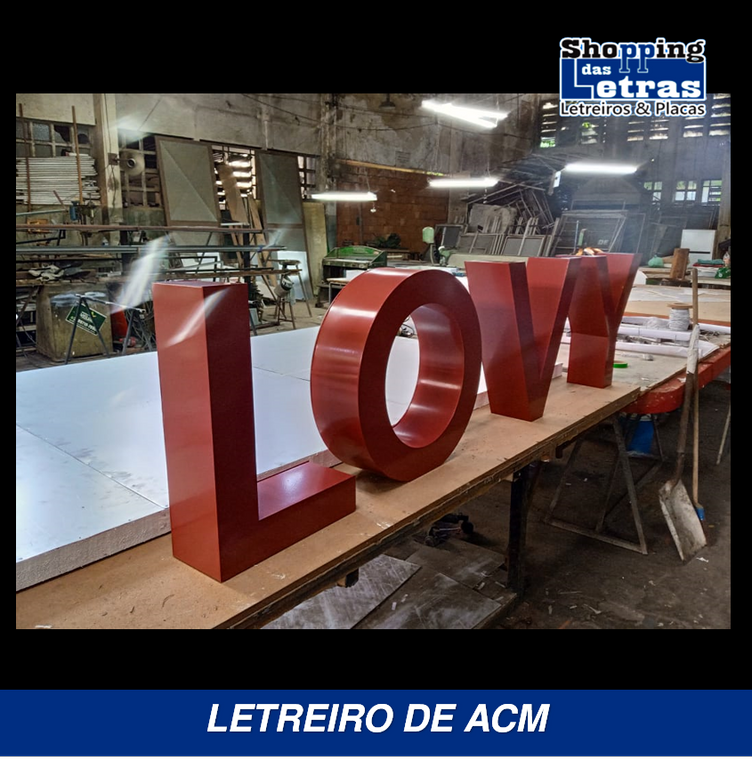 ACM - Letreiros | Shopping das Letras