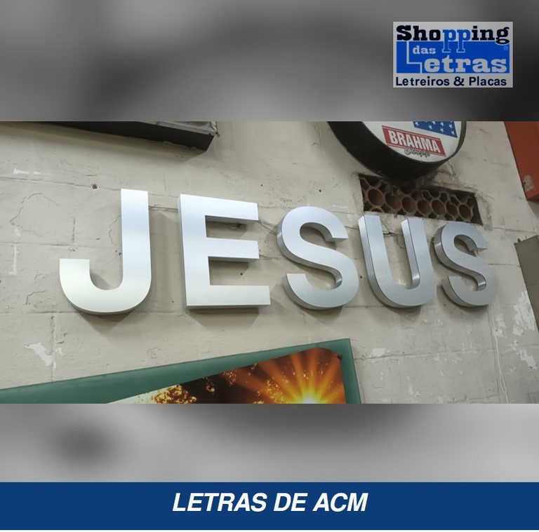 ACM - Letreiros | Shopping das Letras