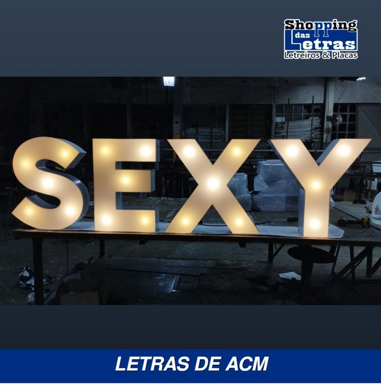 ACM - Letreiros | Shopping das Letras